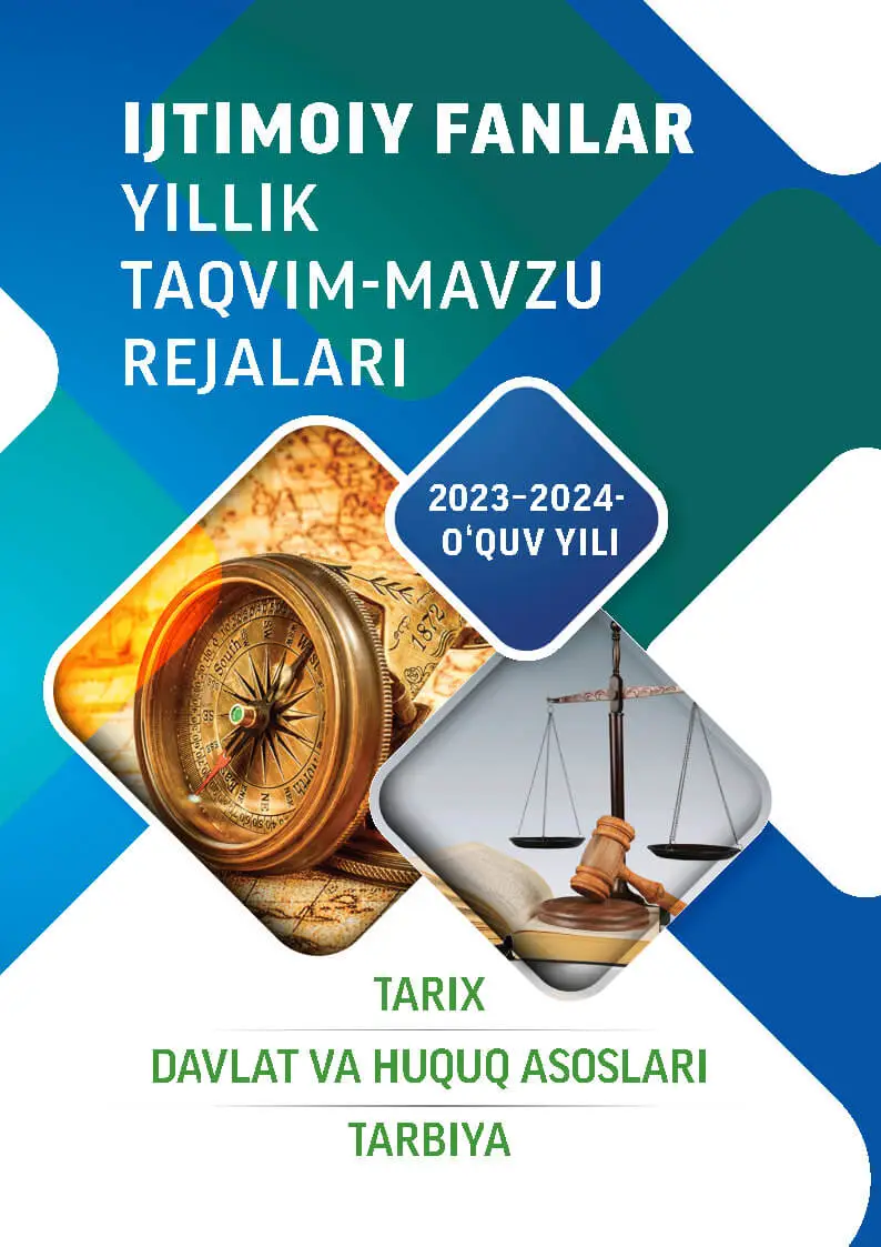 IJTIMOIY FANLAR YILLIK TAQVIM-MAVZU REJALARI » BELLASHUV.UZ